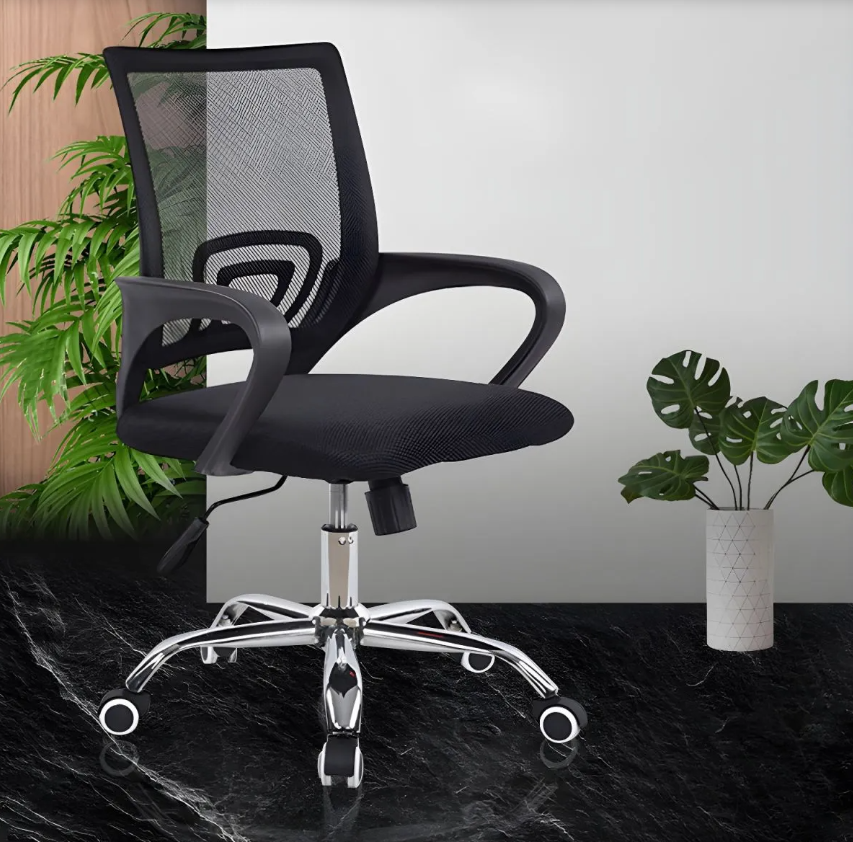 Secretarial Mesh Office Chair - Pramukh Furniture