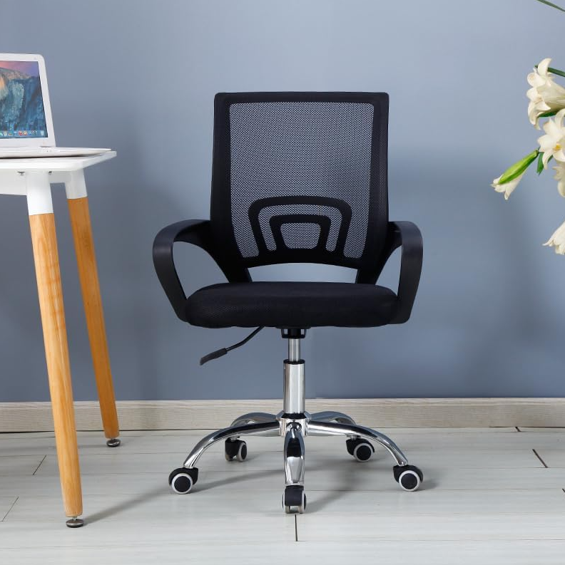 Secretarial Mesh Office Chair - Pramukh Furniture