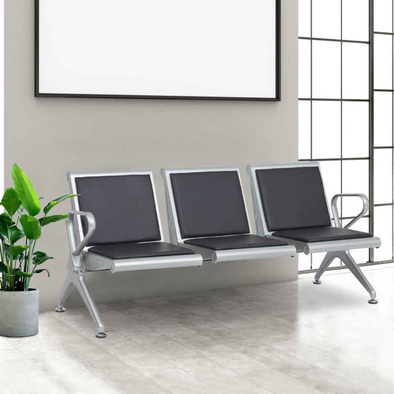 Reception/ Airport Bench - Pramukh Furniture